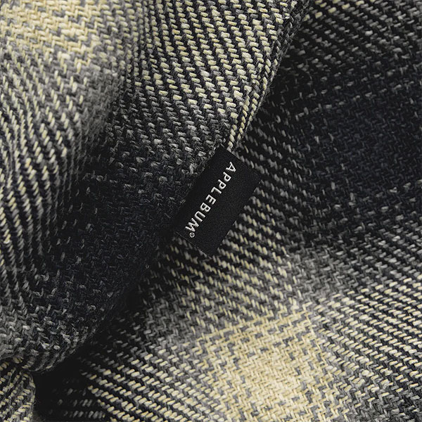 30％OFF SALE セール APPLEBUM アップルバム Ombre Check Jacket -BLACK/WHITE- メンズ ジャケット 中綿ジャケット atfjkt