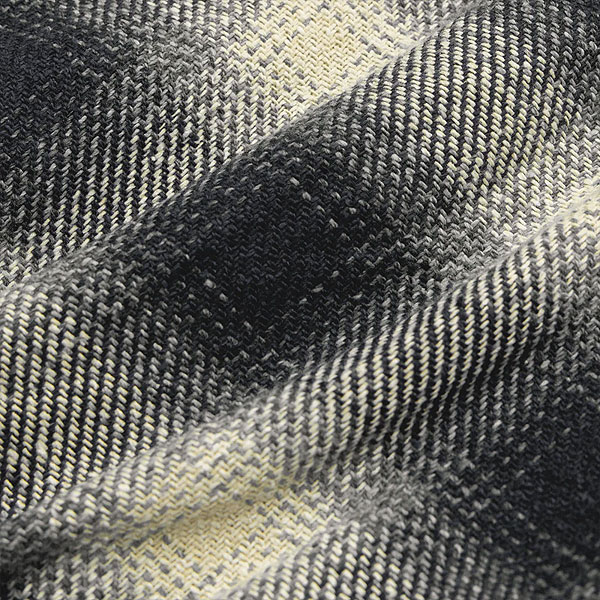 30％OFF SALE セール APPLEBUM アップルバム Ombre Check Jacket -BLACK/WHITE- メンズ ジャケット 中綿ジャケット atfjkt