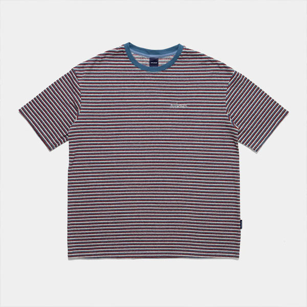 APPLEBUM アップルバム ”ApplebuM” Border T-shirt 7.5oz -BLUE/RED- メンズ Tシャツ 半袖 ボーダーTシャツ 送料無料 atftps