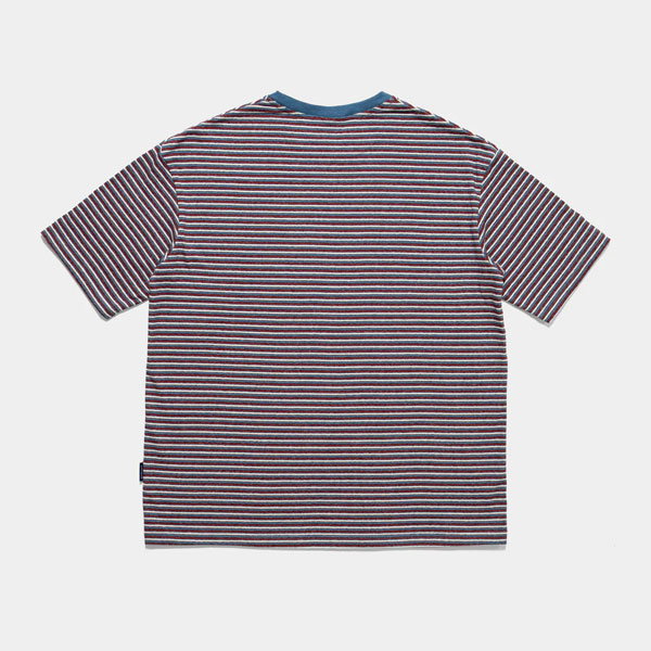 APPLEBUM アップルバム ”ApplebuM” Border T-shirt 7.5oz -BLUE/RED- メンズ Tシャツ 半袖 ボーダーTシャツ 送料無料 atftps