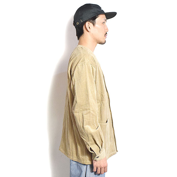 BIG MIKE ビッグマイク CORDUROY WASHED ENGINEER JACKET -BEIGE- メンズ ジャケット エンジニアジャケット 送料無料 atfjkt