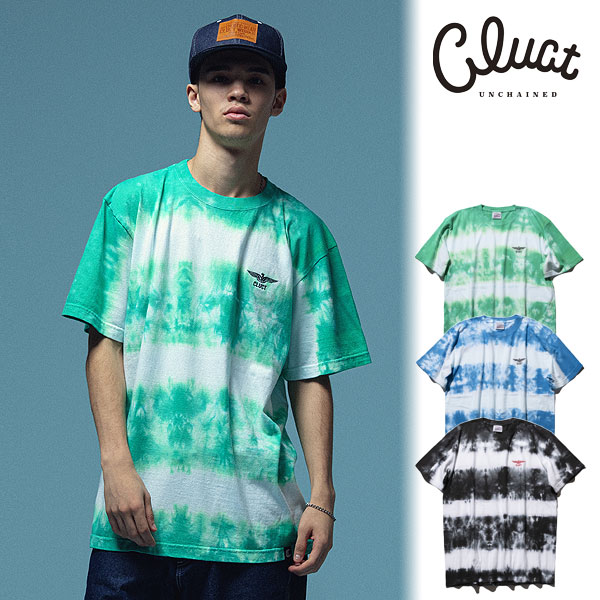 CLUCT クラクト HALF MOON[DYE S/S BORDER TEE] メンズ Tシャツ atftps