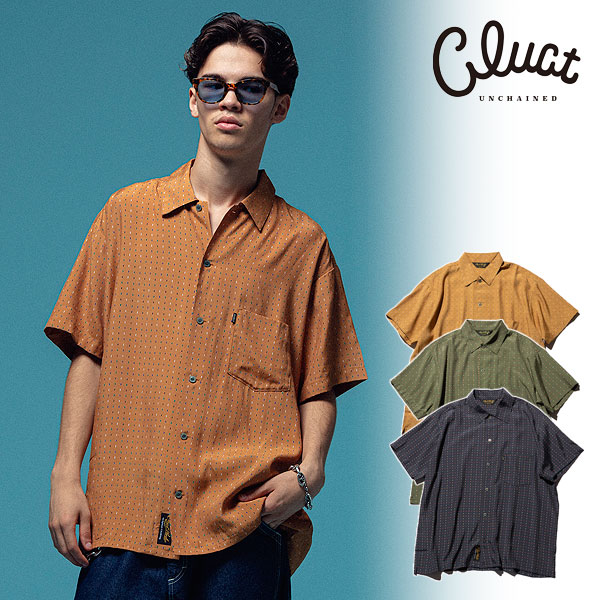 2025 春 先行予約 4月〜5月入荷予定 CLUCT クラクト WOODBURN[S/S SHIRTS] メンズ シャツ atftps