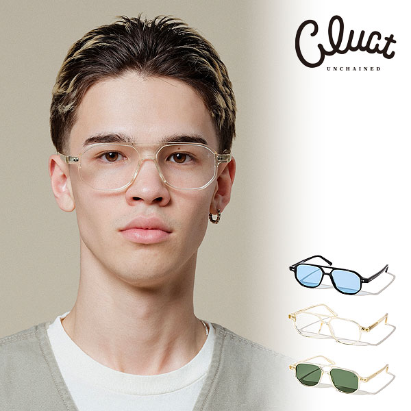 2025 夏秋 先行予約 6月〜7月入荷予定 CLUCT クラクト CLIPPER[SUNGLASSES] メンズ サングラス キャンセル不可 atfacc