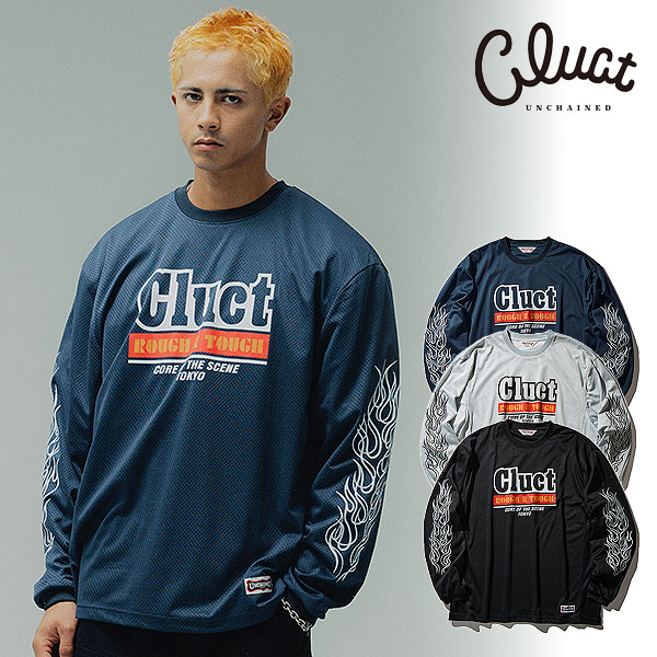 2026 春 先行予約 3月〜4月入荷予定 CLUCT クラクト RUCKER [MESH L/S TOP] Tシャツ カットソー 送料無料 キャンセル不可 atftps