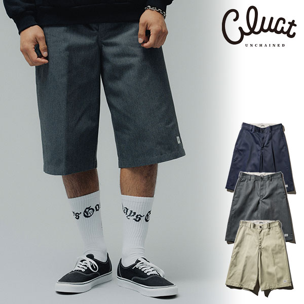 2026 春 先行予約 5月〜6月入荷予定 CLUCT クラクト CITY WEST [SHORTS] メンズ ショートパンツ 送料無料 キャンセル不可 atfpts