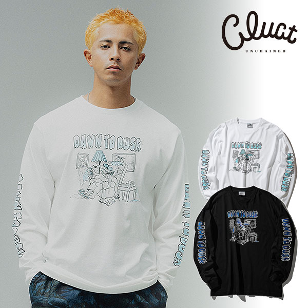 2026 春 先行予約 3月〜4月入荷予定 CLUCT クラクト DAWN TO DUSK [L/S TEE] メンズ Tシャツ 送料無料 キャンセル不可 atftps