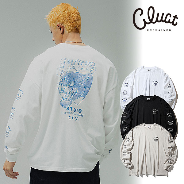 2026 春 先行予約 4月〜5月入荷予定 CLUCT クラクト JOYTOWN [L/S W TEE] メンズ Tシャツ 送料無料 キャンセル不可 atftps