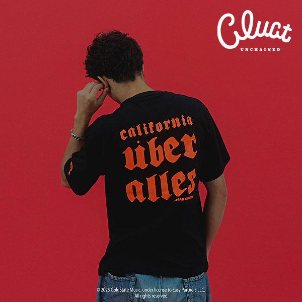 CLUCT × DEAD KENNEDYS CLUCT クラクト California Uber Alles[S/S TEE] atftps
