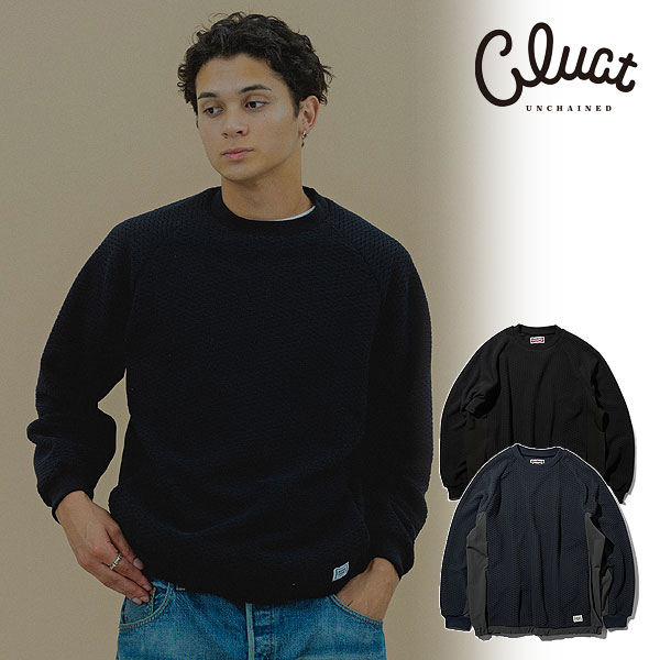 2025 冬 先行予約 11月〜12月入荷予定 CLUCT クラクト GARVEY[FLEECE L/S TOP] メンズ Tシャツ 送料無料 キャンセル不可 atftps