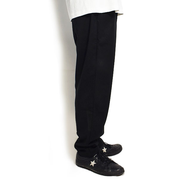 COOKMAN クックマン CHEF PANTS FLANNEL -BLACK- メンズ パンツ シェフパンツ イージーパンツ ストリート atfpts
