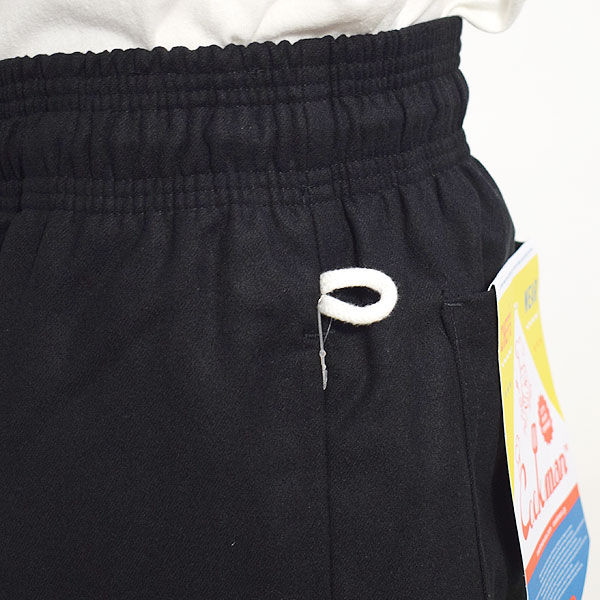 COOKMAN クックマン CHEF PANTS FLANNEL -BLACK- メンズ パンツ シェフパンツ イージーパンツ ストリート atfpts