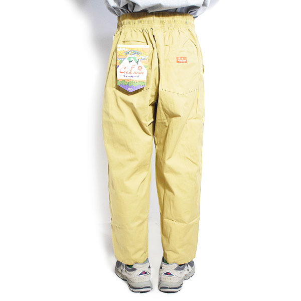 COOKMAN クックマン Harvest Pants Cropped Canvas Beige -BEIGE- メンズ パンツ シェフパンツ ハーヴェストパンツ atfpts