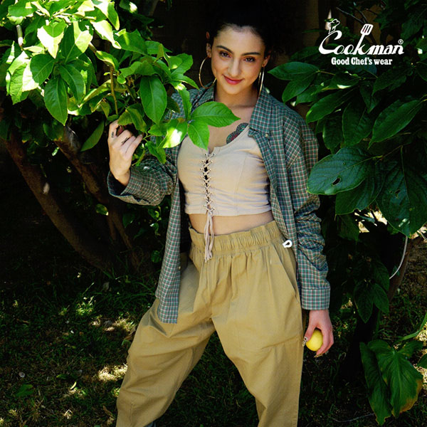 COOKMAN クックマン Harvest Pants Cropped Canvas Beige -BEIGE- メンズ パンツ シェフパンツ ハーヴェストパンツ atfpts