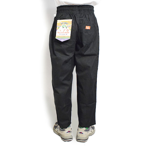 COOKMAN クックマン Harvest Pants Cropped Canvas Black -BLACK- メンズ パンツ シェフパンツ ハーヴェストパンツ atfpts