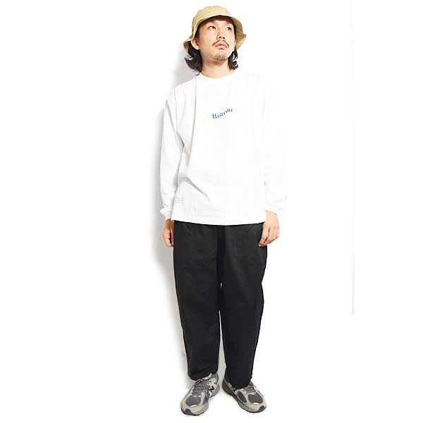 COOKMAN クックマン Harvest Pants Cropped Canvas Black -BLACK- メンズ パンツ シェフパンツ ハーヴェストパンツ atfpts