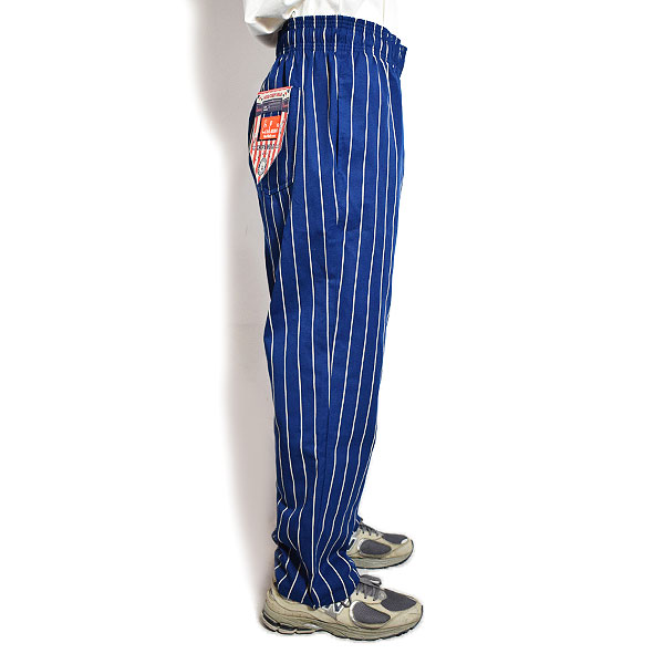 COOKMAN クックマン Chef Pants Semiwide Kansas City Monarchs Heart -NAVY- メンズ パンツ シェフパンツ セミワイド atfpts