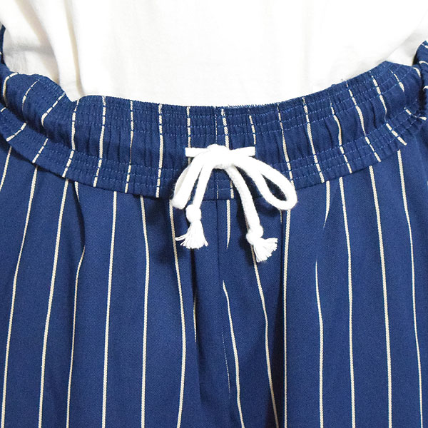 COOKMAN クックマン Chef Pants Semiwide Kansas City Monarchs Heart -NAVY- メンズ パンツ シェフパンツ セミワイド atfpts