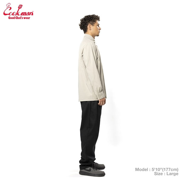 COOKMAN クックマン Long Sleeve Work Shirts Peanuts -BEIGE- メンズ シャツ 長袖 ワークシャツ アメリカ 西海岸 atftps