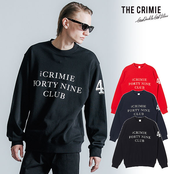 CRIMIE クライミー THE CRIMIE 49 CLUB CREW NECK SWEAT atftps