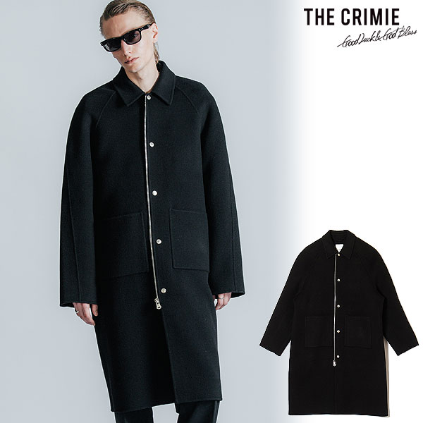 2025 秋冬 先行予約 12月中旬〜下旬入荷予定 CRIMIE クライミー MELTON WOOL COAT コート 送料無料 キャンセル不可 atfjkt