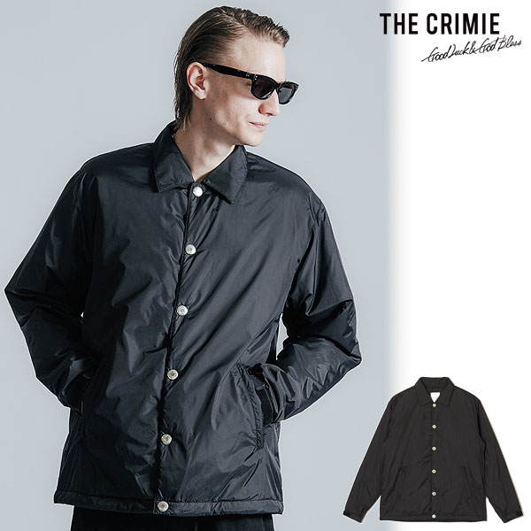2025 秋冬 先行予約 10月上旬〜中旬入荷予定 CRIMIE クライミー NYLON COACH JACKET ジャケット 送料無料 キャンセル不可 atfjkt