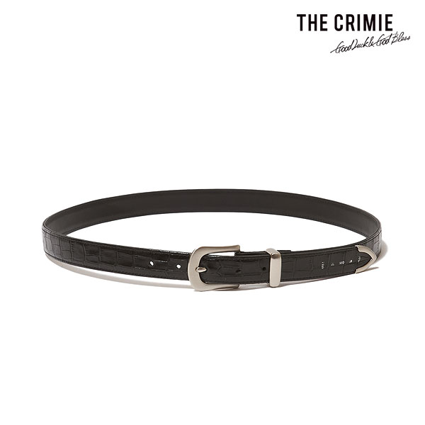 CRIMIE クライミー LEATHER BELT メンズ ベルト プレーンベルト レザーベルト カウレザー 送料無料 ストリート atfacc