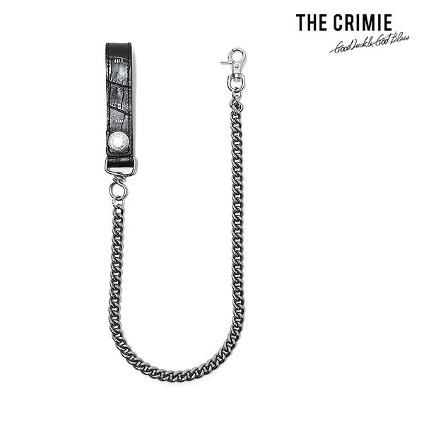 CRIMIE クライミー LEATHER WALLET CHAIN メンズ ウォレットチェーン キーチェーン キーリング カウレザー 送料無料 atfacc
