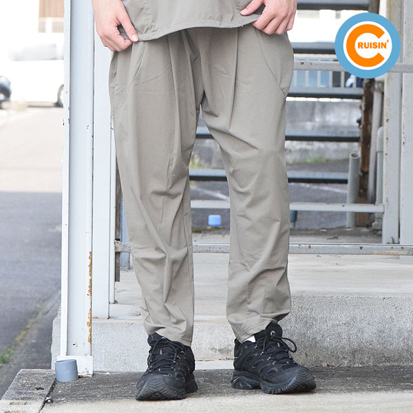 【ARTIF Original】 Cruisin' クルージン STRETCH NYLON EASY PANTS -BEIGE- パンツ イージーパンツ ストレッチナイロン atfpts