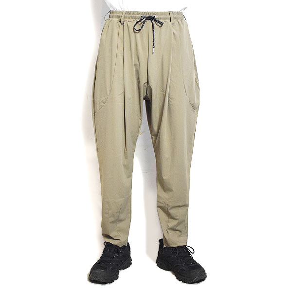 【ARTIF Original】 Cruisin' クルージン STRETCH NYLON EASY PANTS -BEIGE- パンツ イージーパンツ ストレッチナイロン atfpts
