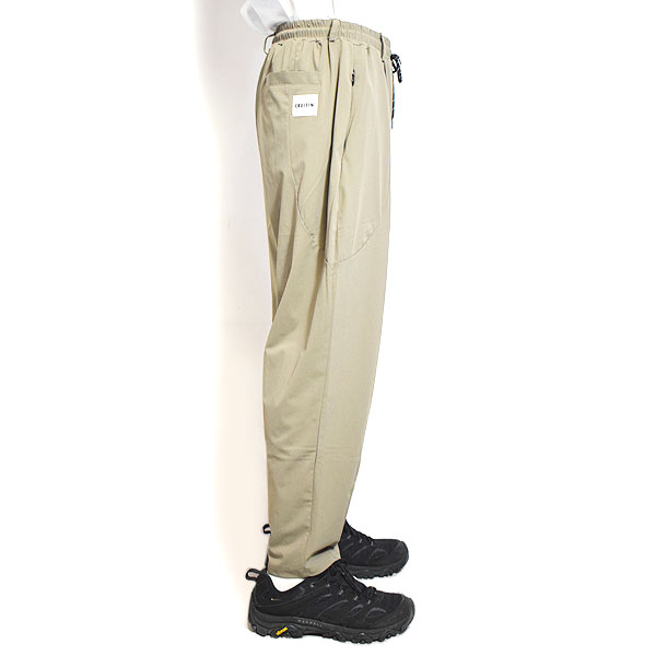 【ARTIF Original】 Cruisin' クルージン STRETCH NYLON EASY PANTS -BEIGE- パンツ イージーパンツ ストレッチナイロン atfpts