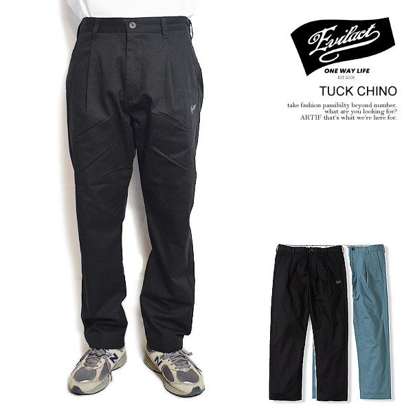 30％OFF SALE セール EVILACT イーブルアクト TUCK CHINO パンツ チノパン ワークパンツ チノパンツ ワイドパンツ atfpts