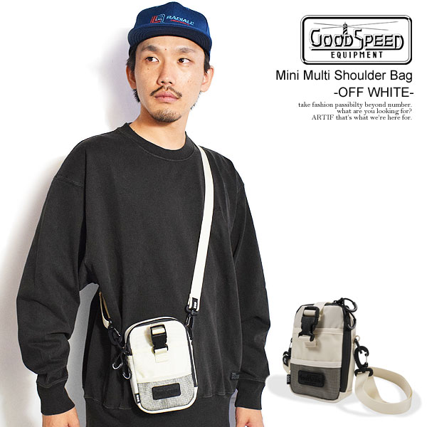GOODSPEED equipment グッドスピード イクイップメント Mini Multi Shoulder Bag -OFF WHITE- バッグ ショルダーバッグ atfacc