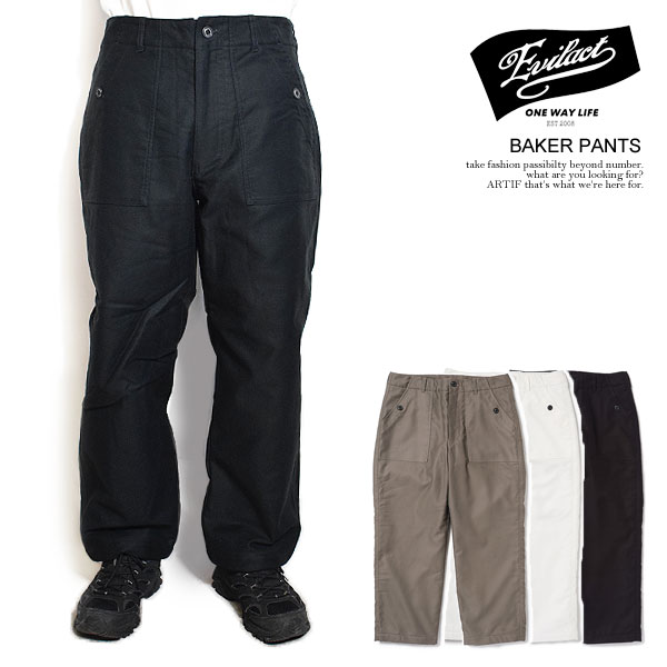 EVILACT イーブルアクト BAKER PANTS メンズ パンツ ベイカーパンツ ミリタリーパンツ ワークパンツ バイカー 送料無料 atfpts