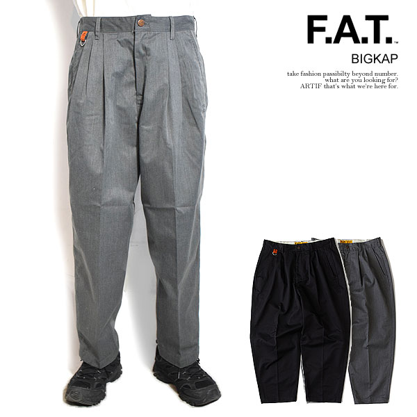 FAT エフエーティー BIGKAP メンズ パンツ イージーパンツ チノパン ワイドパンツ RED KAP レッドキャップ コラボ atfpts
