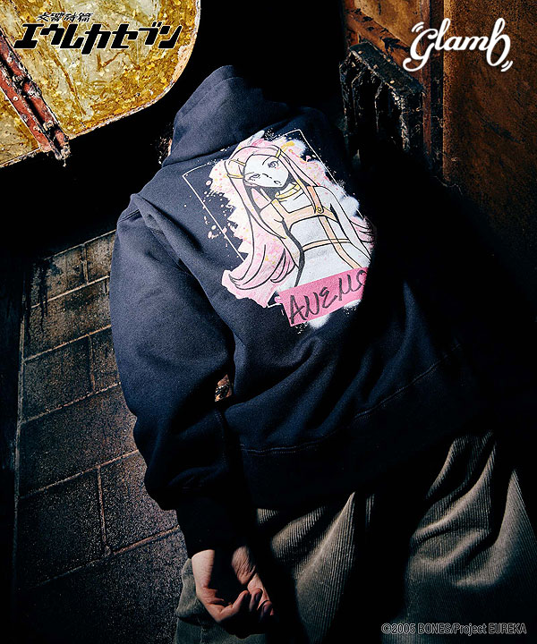 glamb×交響詩篇エウレカセブン 先行予約 3月上旬〜中旬入荷予定 glamb グラム Anemone Hoodie メンズ パーカー atftpsの通販はau PAY マーケット ...