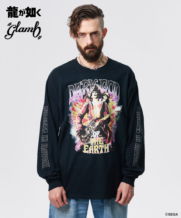 glamb×『龍が如く』真島吾朗 glamb グラム Goro Majima Guitarist Cutsew コラボ atftps