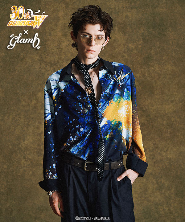 glamb×STRICT-G 『新機動戦記ガンダムW Endless Waltz』glamb グラム Wing Gundam Zero Shirt
