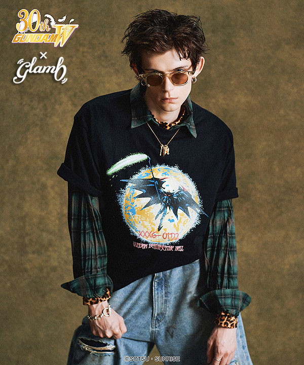 glamb×STRICT-G 『新機動戦記ガンダム』先行予約 11月上旬〜中旬入荷予定 glamb グラム Gundam Deathscythe Hell T-shirt atftps