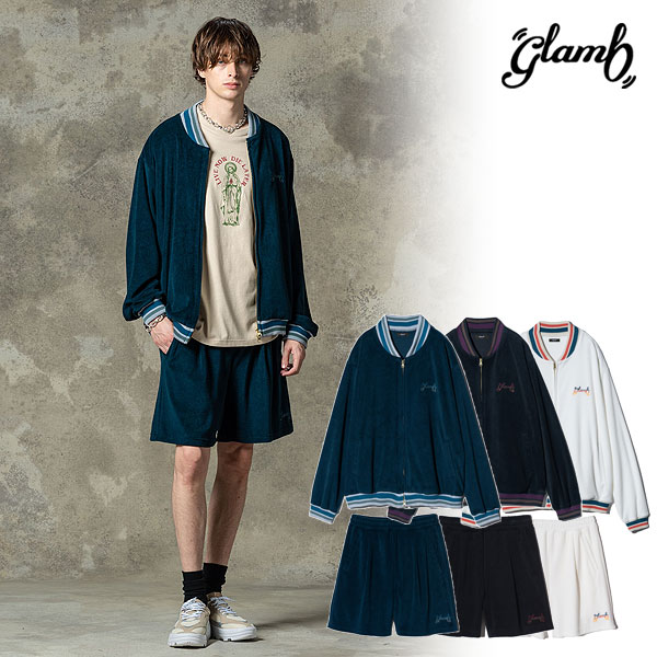 glamb グラム Line Pile Jersey Set Up セットアップ atftps