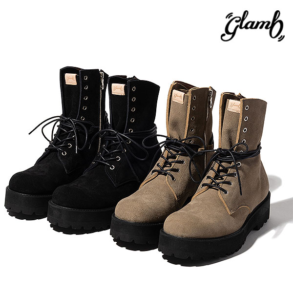 2026 春 先行予約 3月下旬〜4月上旬入荷予定 glamb グラム Bohemian Drape Boots ブーツ 送料無料 キャンセル不可 atfacc