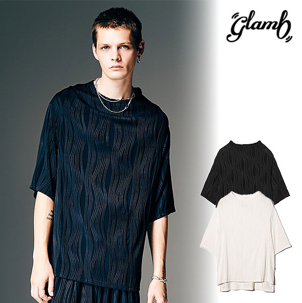 2026 春 先行予約 2月下旬〜3月上旬入荷予定 glamb グラム Willow Crepe Cutsew Tシャツ 送料無料 キャンセル不可 atftps