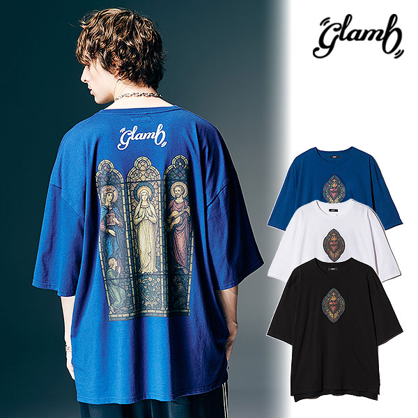 2026 春 先行予約 2月上旬〜中旬入荷予定 glamb グラム Stained Glass T-Shirt 2 Tシャツ 送料無料 キャンセル不可 atftps