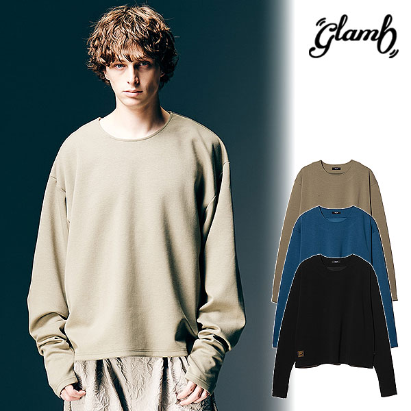 2026 春 先行予約 2月下旬〜3月上旬入荷予定 glamb グラム Wide Sleeves Smooth Cutsew Tシャツ 送料無料 キャンセル不可 atftps