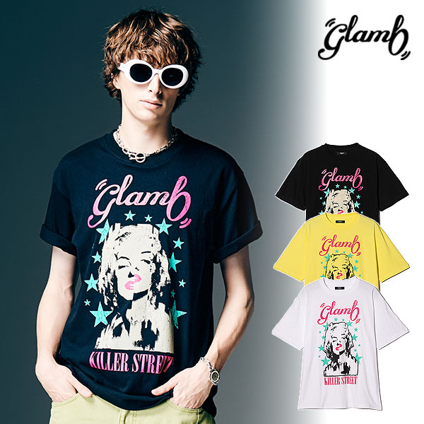 2026 春 先行予約 2月上旬〜中旬入荷予定 glamb グラム Killer Street T-Shirt Tシャツ キラーストリートTシャツ キャンセル不可 atftps