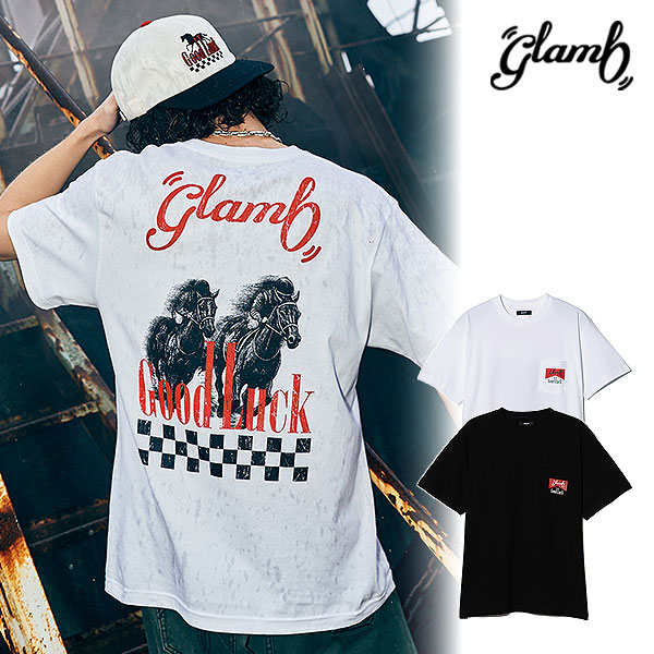 2026 春 先行予約 2月上旬〜中旬入荷予定 glamb グラム Good Luck T-Shirt IV Tシャツ グッドラックTシャツIV キャンセル不可 atftps