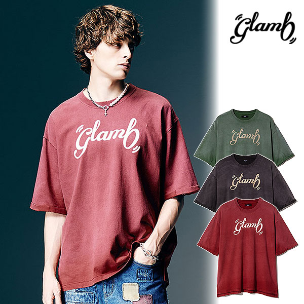 2026 春 先行予約 2月下旬〜3月上旬入荷予定 glamb グラム Spin Logo Fade T-Shirt Tシャツ 送料無料 キャンセル不可 atftps