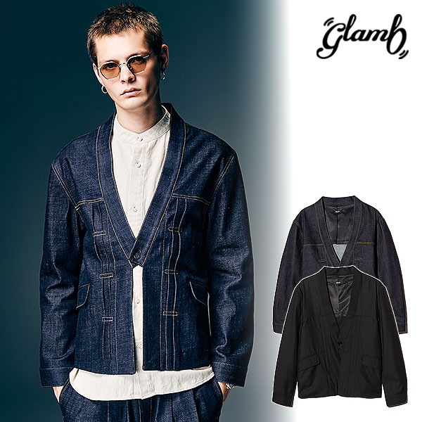 2026 春 先行予約 2月下旬〜3月上旬入荷予定 glamb グラム Kimono Based Jacket ジャケット 送料無料 キャンセル不可 atfjkt