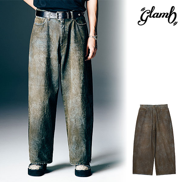 2026 春 先行予約 4月下旬〜5月上旬入荷予定 glamb グラム Whole Dirt Denim ホールダートデニム 送料無料 キャンセル不可 atfpts