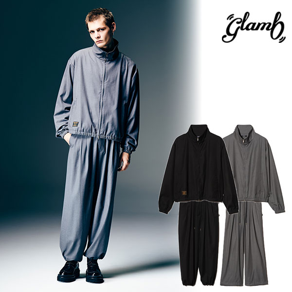 2026 春 先行予約 2月下旬〜3月上旬入荷予定 glamb グラム Monolith Track Blouson Set Up セットアップ キャンセル不可 atfset